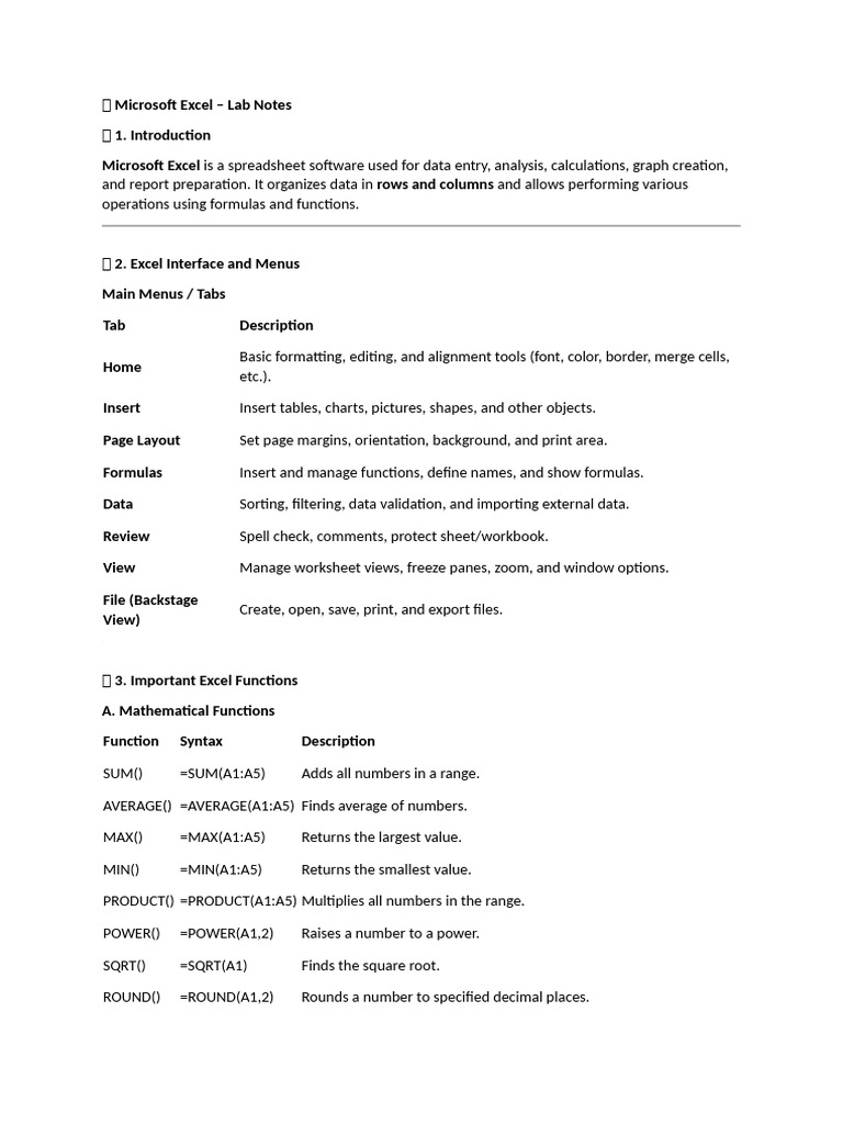 ? Microsoft Excel | PDF | Microsoft Excel | Workweek And Weekend
