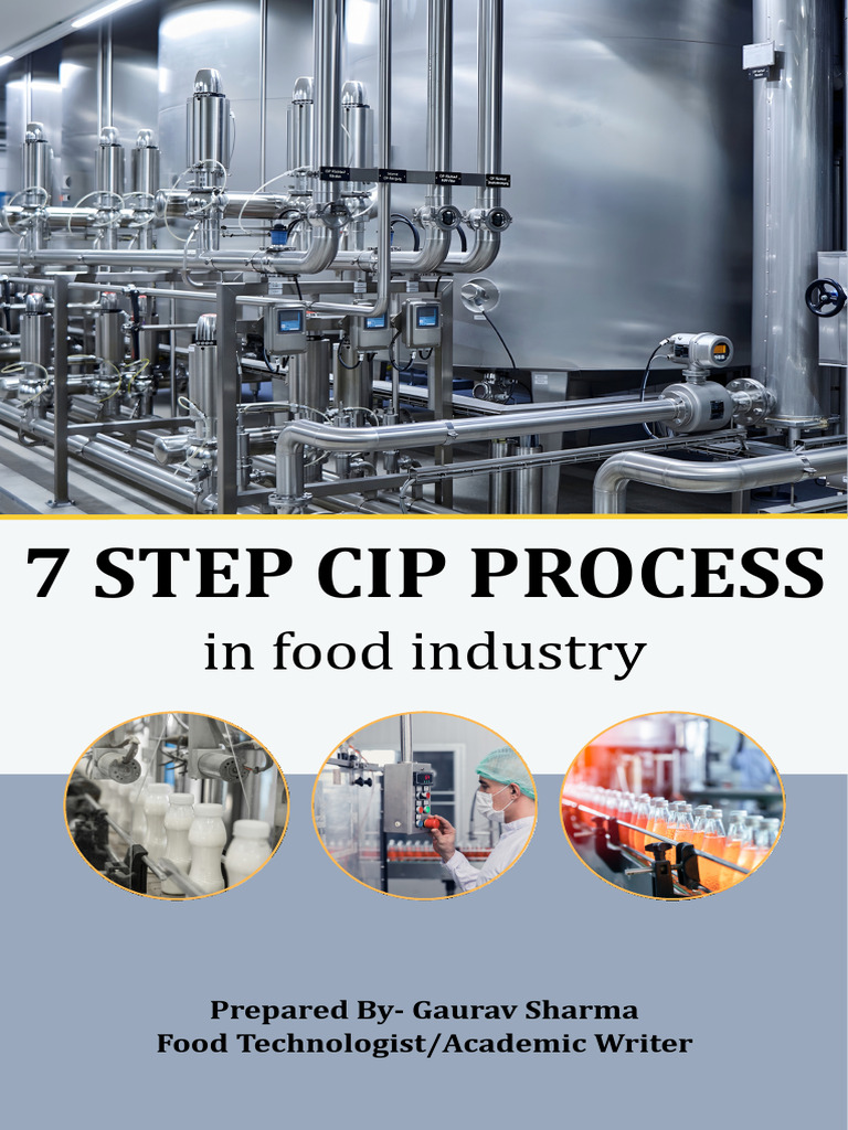 7 Step CIP Process in Food Industry | PDF