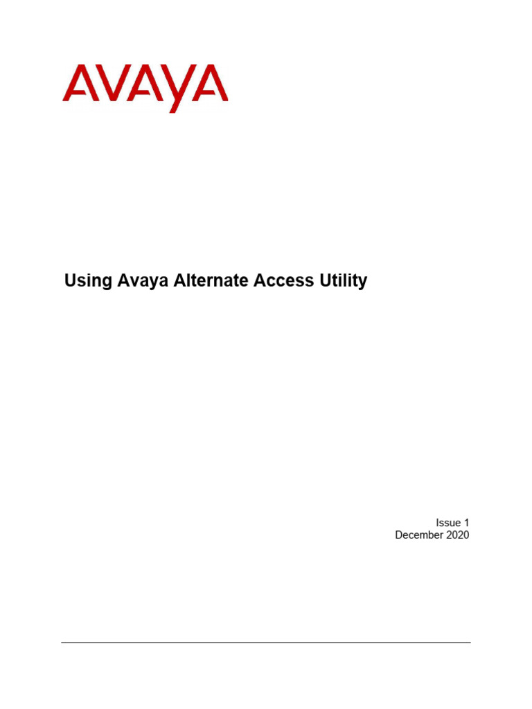 Using A Vaya Alternate Access Utility | PDF | Software | License