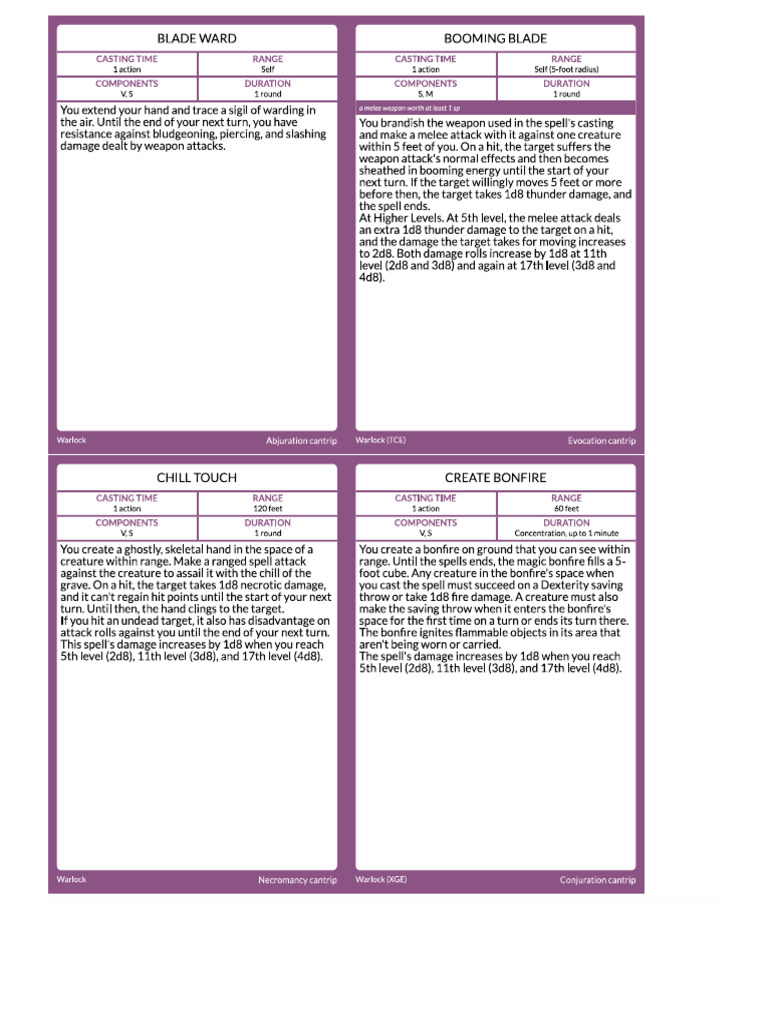 Warlock | PDF