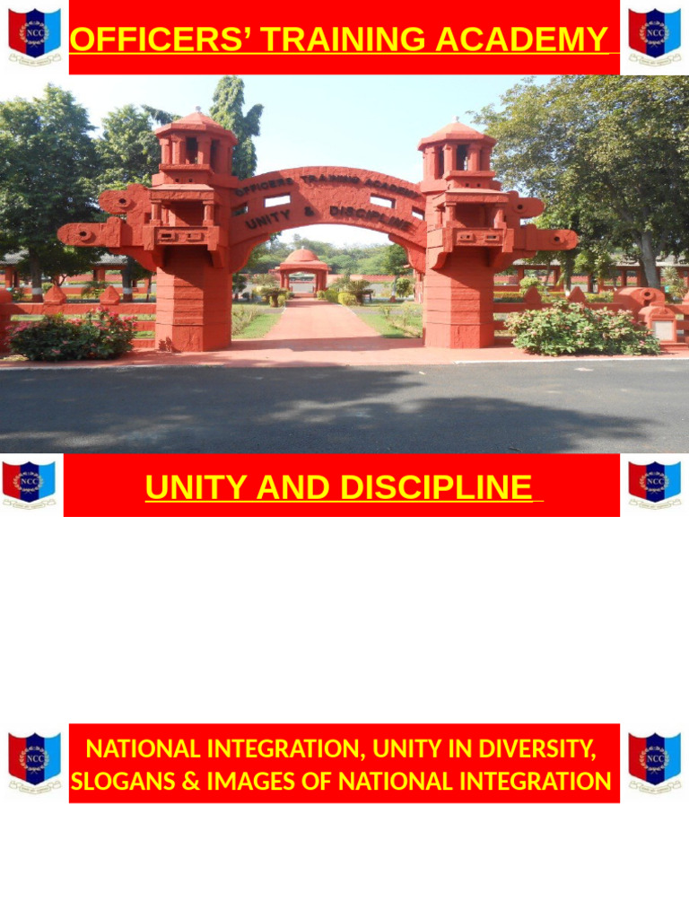 National Integration, Unity in Diversity, | PDF