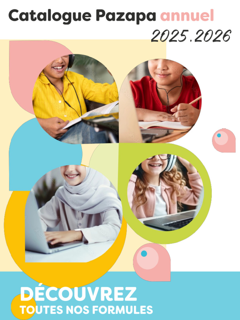 Catalogue 2025-2026 de l'école Pazapa | PDF | Écoles | Apprentissage