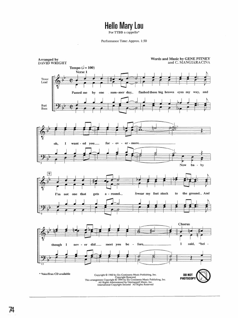 Hello Mary Lou | PDF