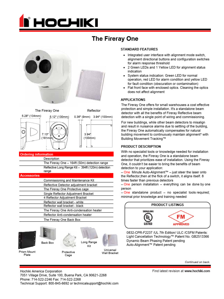 Fireray One | PDF | Mirror | Laser
