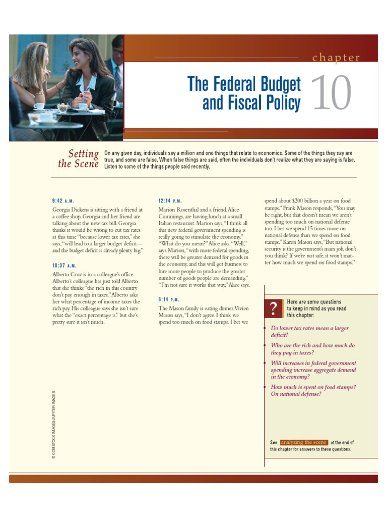 Fiscal Policy | PDF | Government Budget Balance | Deficit Spending
