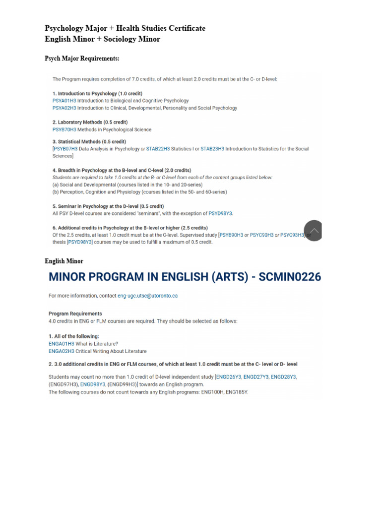 Bachelors Course Outline | PDF