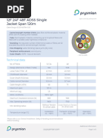 Protolon Medium Voltage Cable Specs | PDF | Optical Fiber | Building ...
