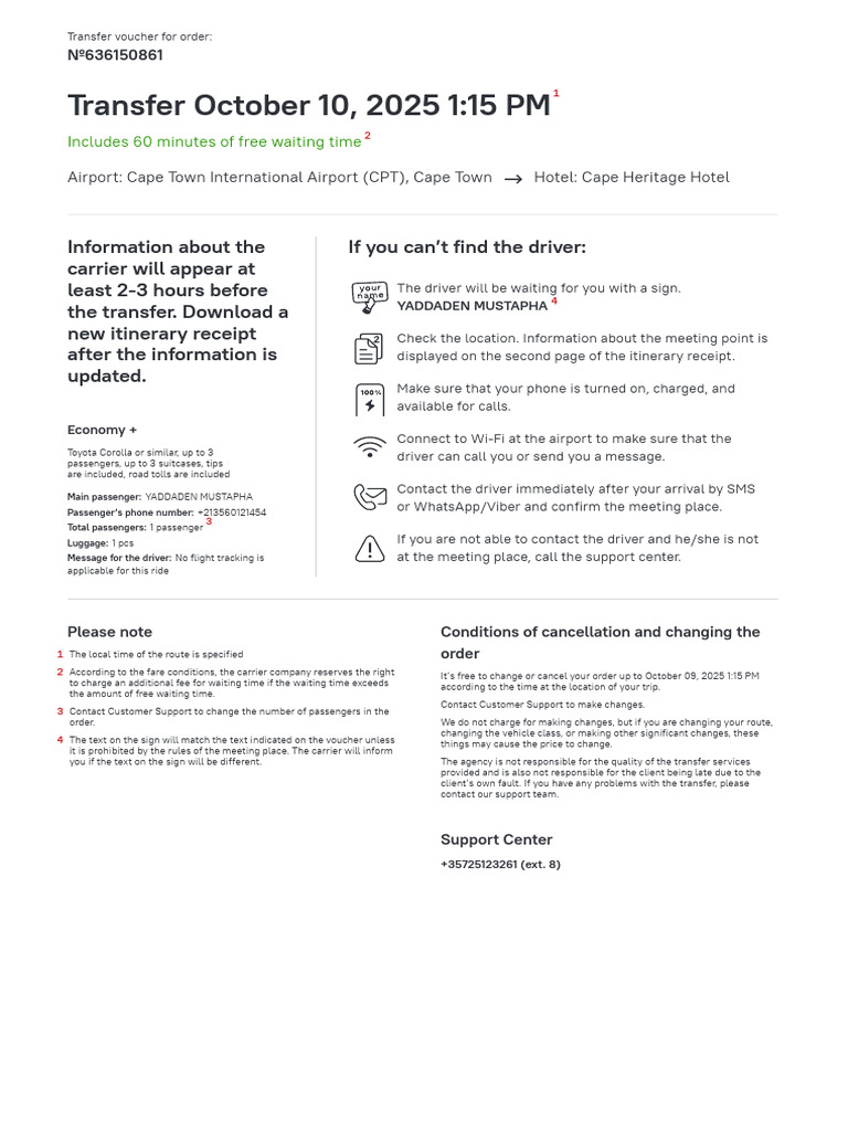 Voucher | PDF | Transport