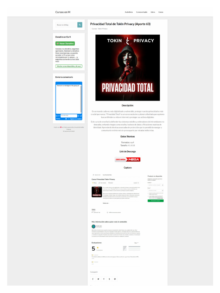 Privacidad Total de Tokin Privacy | PDF