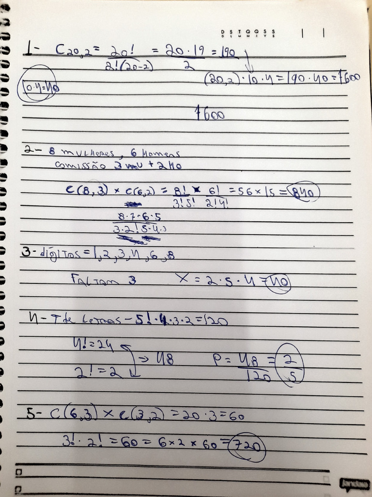 matemática trab 4°bimestre | PDF