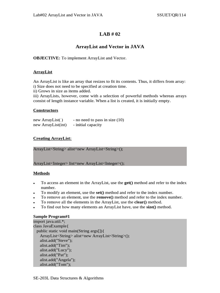 Lab#02 | PDF | Method (Computer Programming) | Programming Paradigms