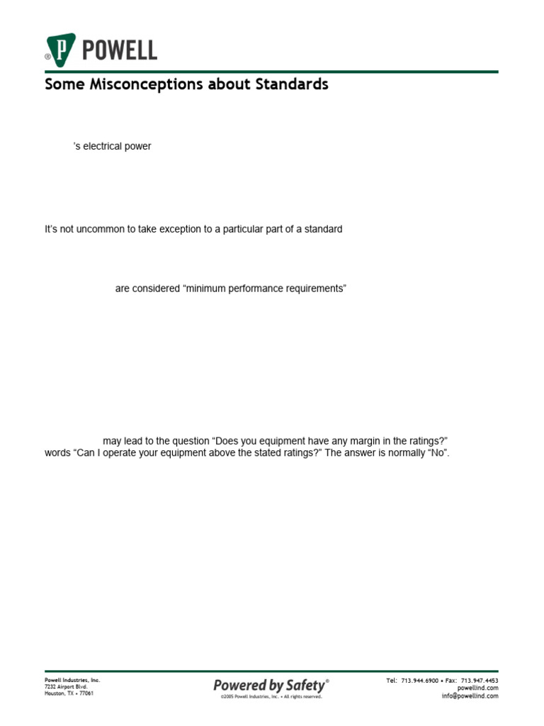 Misconceptions About IEEE Standards | PDF