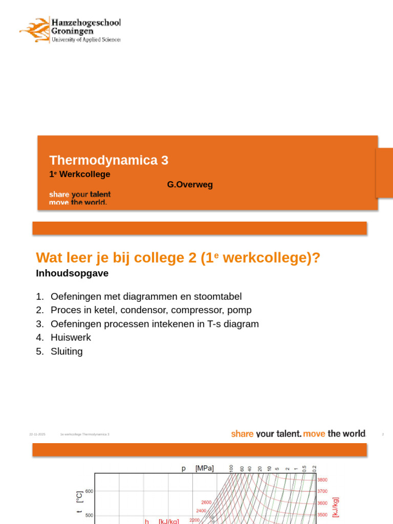 WC1 Thermodynamica3 (2025-2026) | PDF