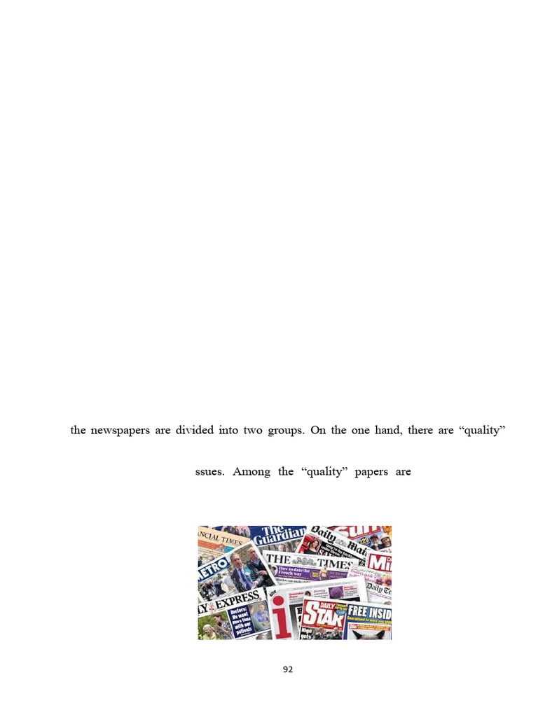 Lesson 7 Mass Media | PDF | Bbc | Newspapers