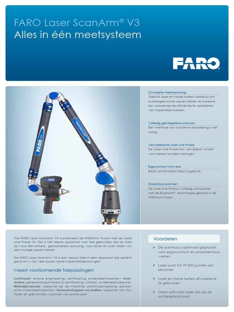 04ref201-292-nl---faro-laser-scanarm-v3-tech-sheet | PDF