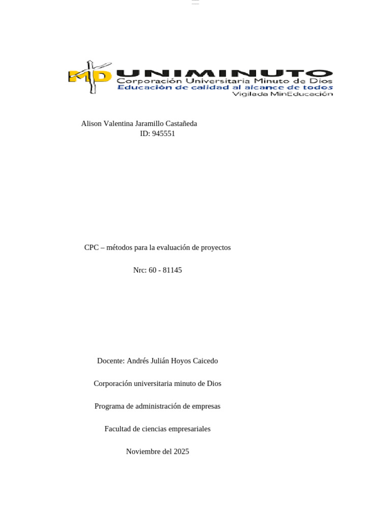 Entregable 3 CPC | PDF | Monitoreo y evaluación | Transporte