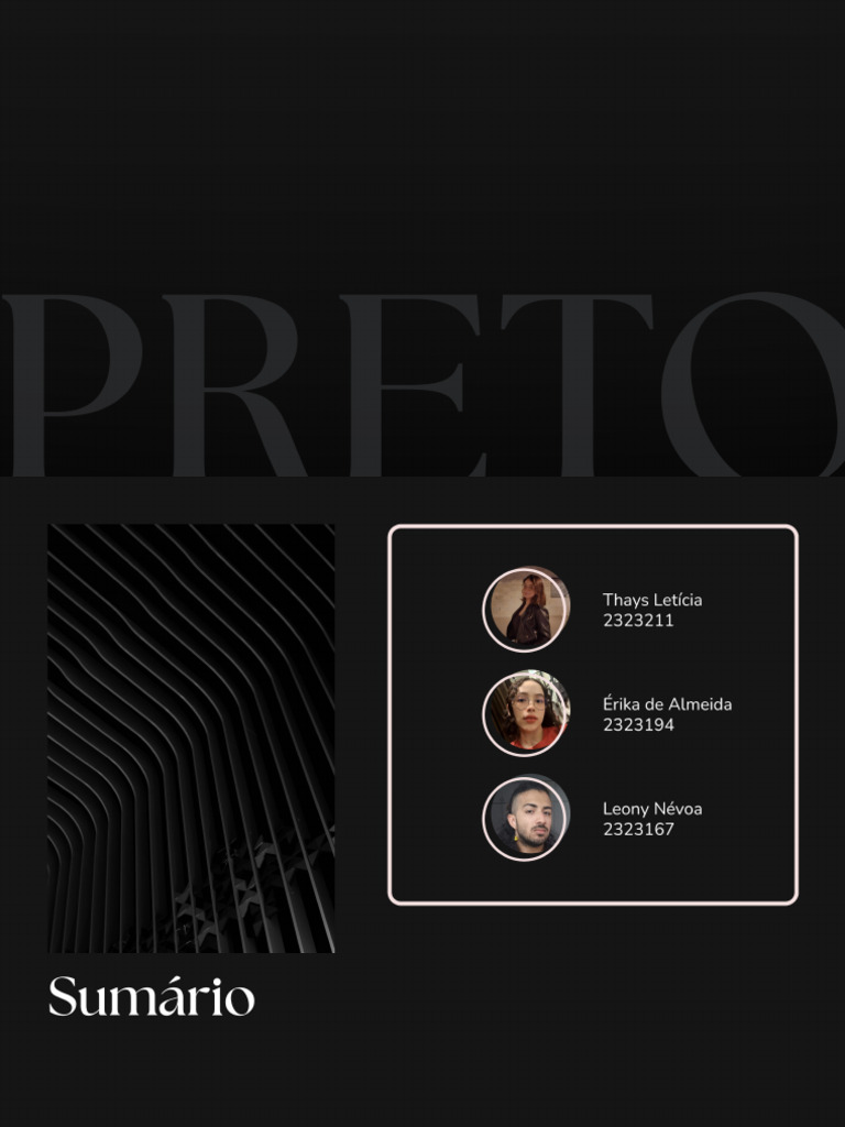 A Cor Preta | PDF