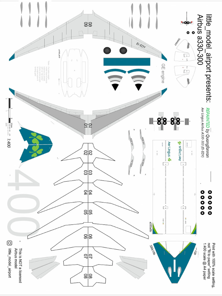 A333 Aer Lingus | PDF