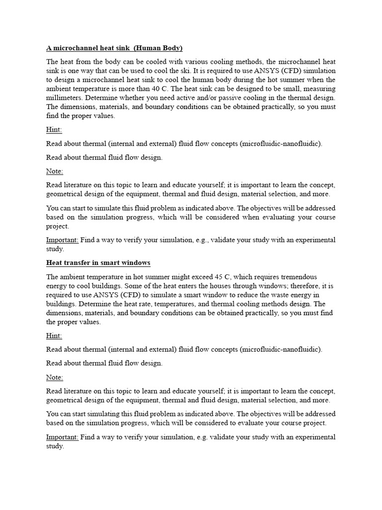 ME 4850 Project - Fall 2024 | PDF