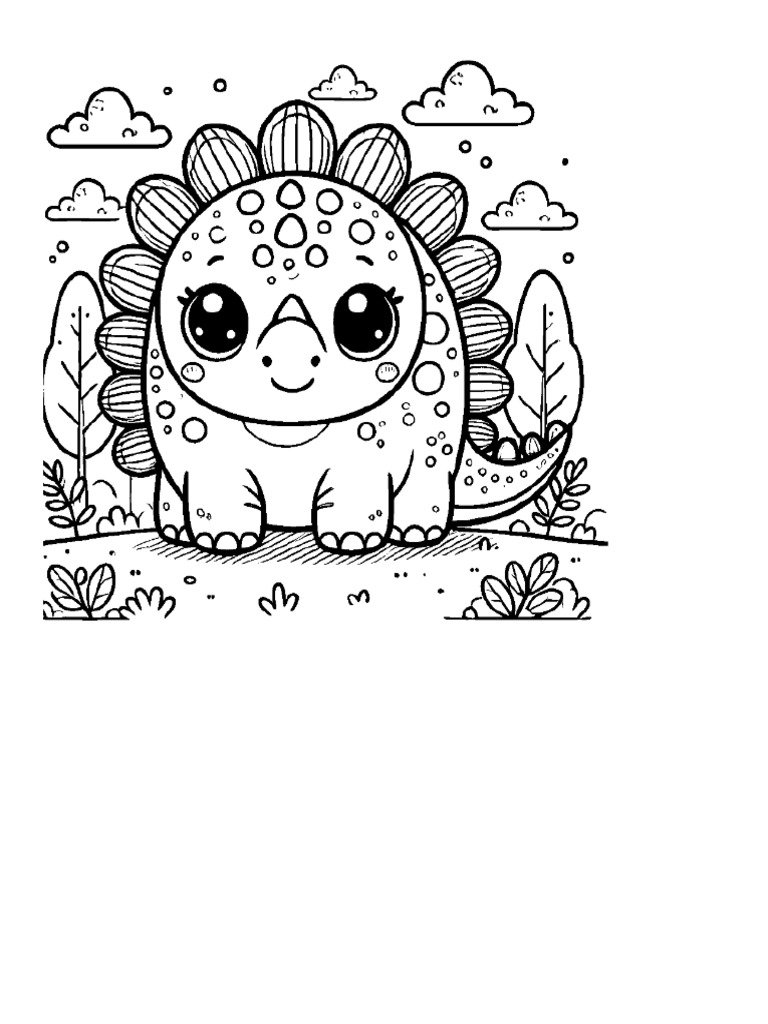 Stegosaurus Colorea | PDF