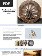 Invention and Evolution of the Wheel | PDF | Wheel | Gear