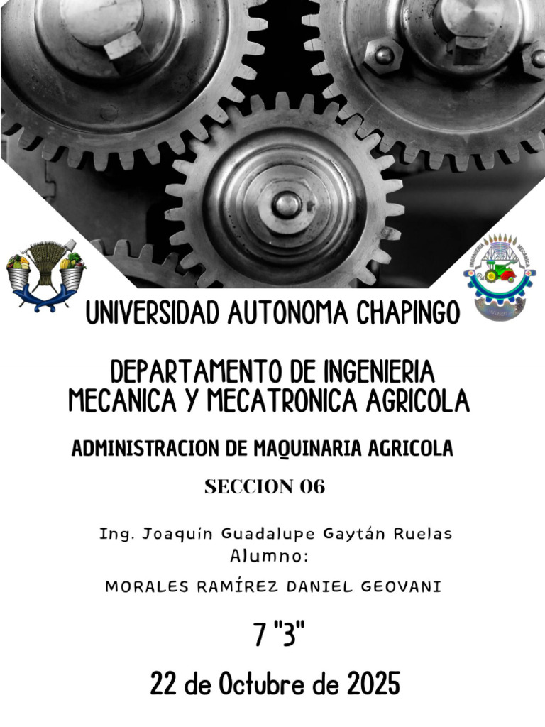 S06 - Daniel Geovani Morales Ramirez | PDF | Tractor | Poder (Física)