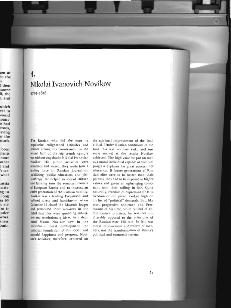 Novikov | PDF