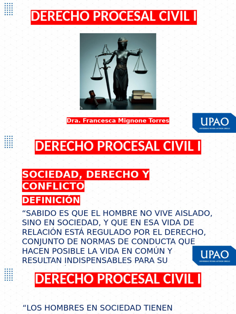 MT_S01_ Derechoprocesal Civil I_2025-10 (1) | PDF | Ley procesal | Mediación