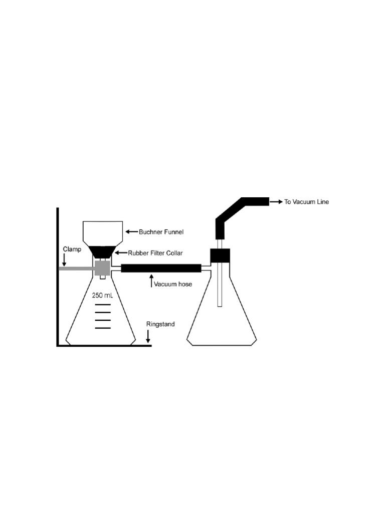 Suction Filtration Lab Procedure Guide | PDF | Filtration