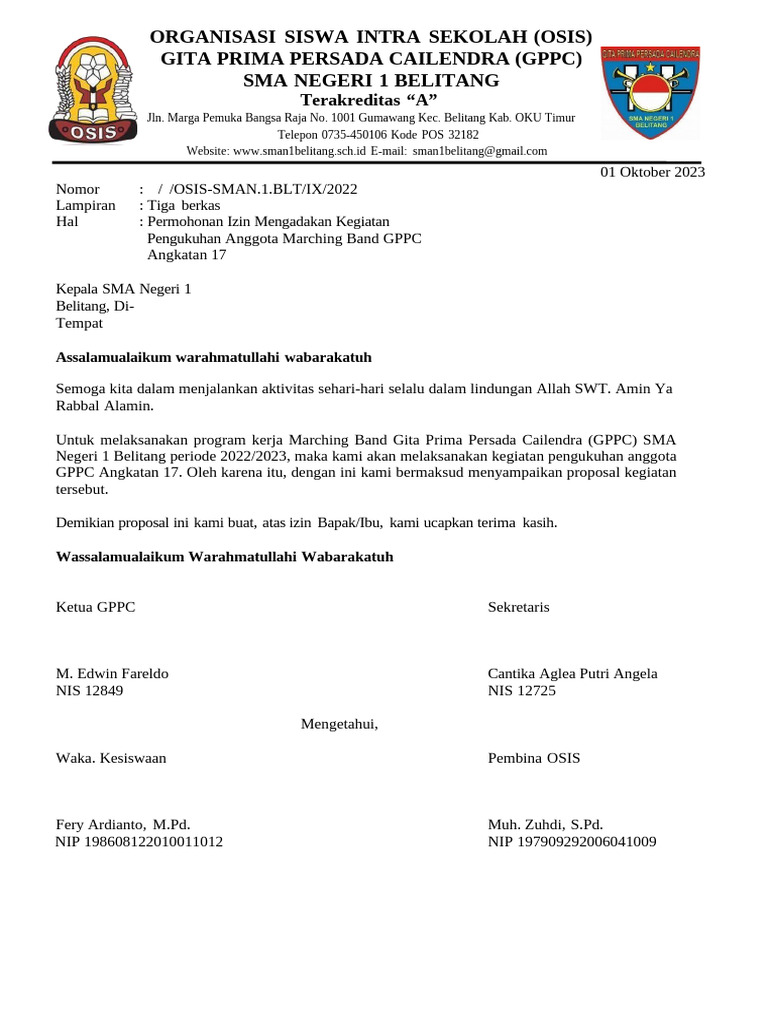 Proposal Pengukuhan Gppc[1] | PDF