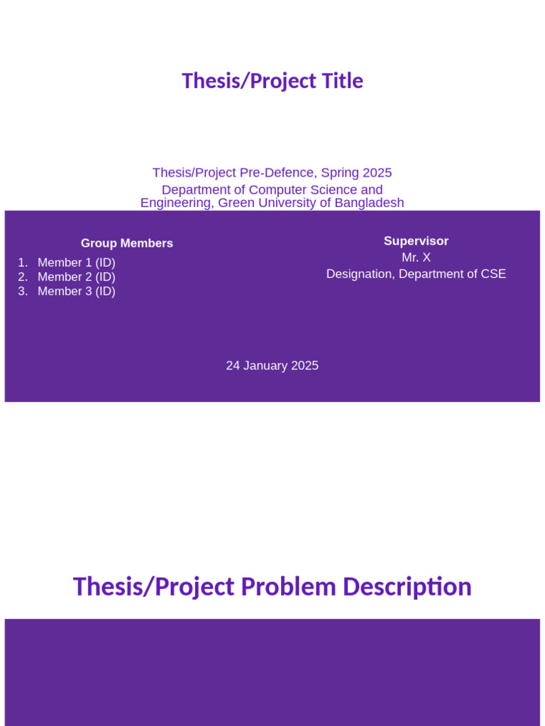 Computer Science Thesis Pre-Defense Guide | PDF | Thesis | Cognition