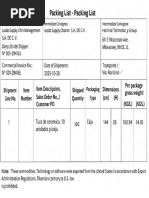DD Form 1750 Packing List Guide | PDF | Computing | Business