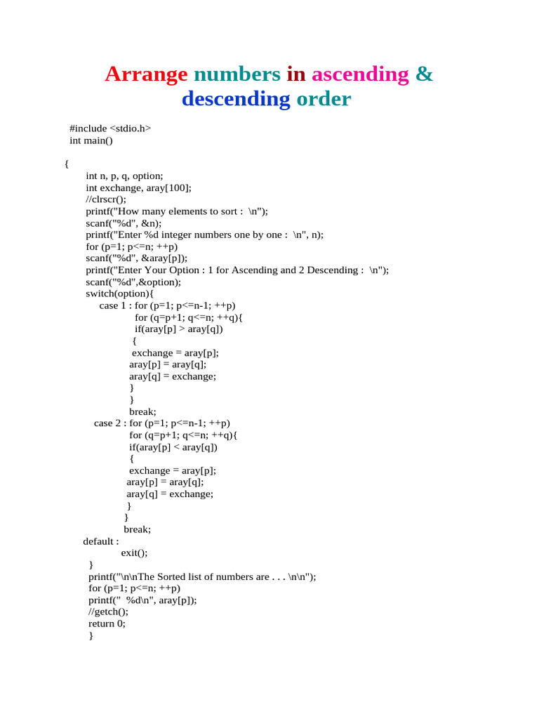 Coding in C | PDF | Integer (Computer Science) | Computer Engineering