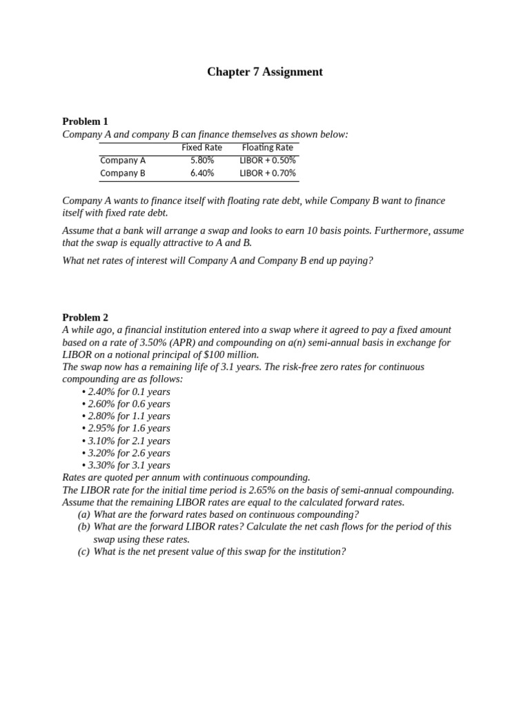 Assignment Ch07 | PDF