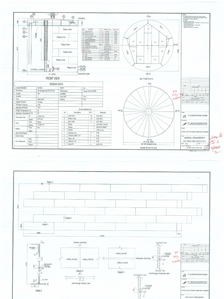 Se Na716kl e Ga t 010 General Arrangement Drawing Ifc 15-2-2025 | PDF