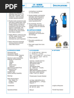 Dragflow Pumps: Sales & Specifications | PDF | Pump | Dredging