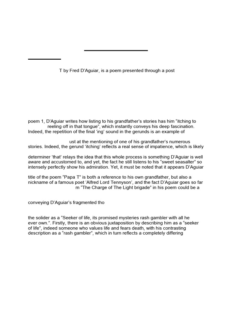 English Lit Poetry | PDF | Poetry | Grammatical Tense