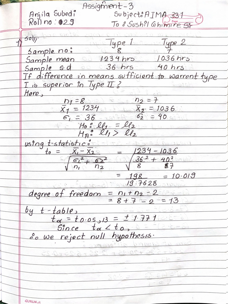 Assignment Math | PDF