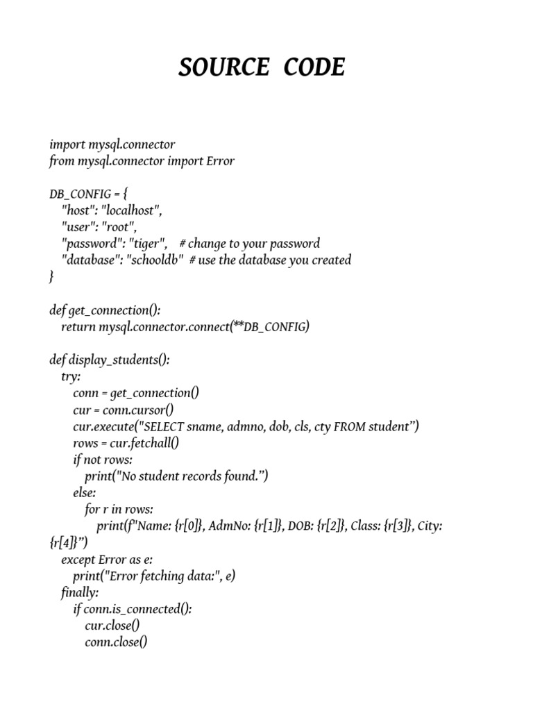 Source Code | PDF | Computer Data | Computer Programming