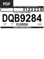 SC DMV Form 452: Plate Replacement Application | PDF | Department Of ...