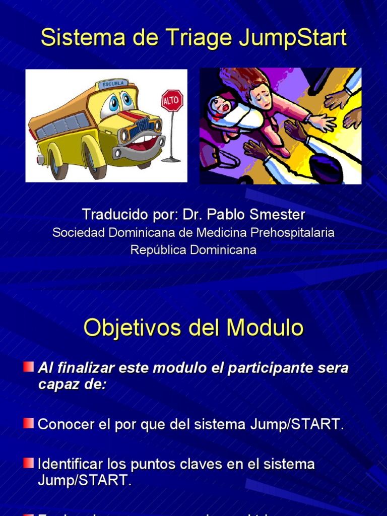 Sistema de Triage JumpSTART 2 | PDF | Las emociones | Medicina