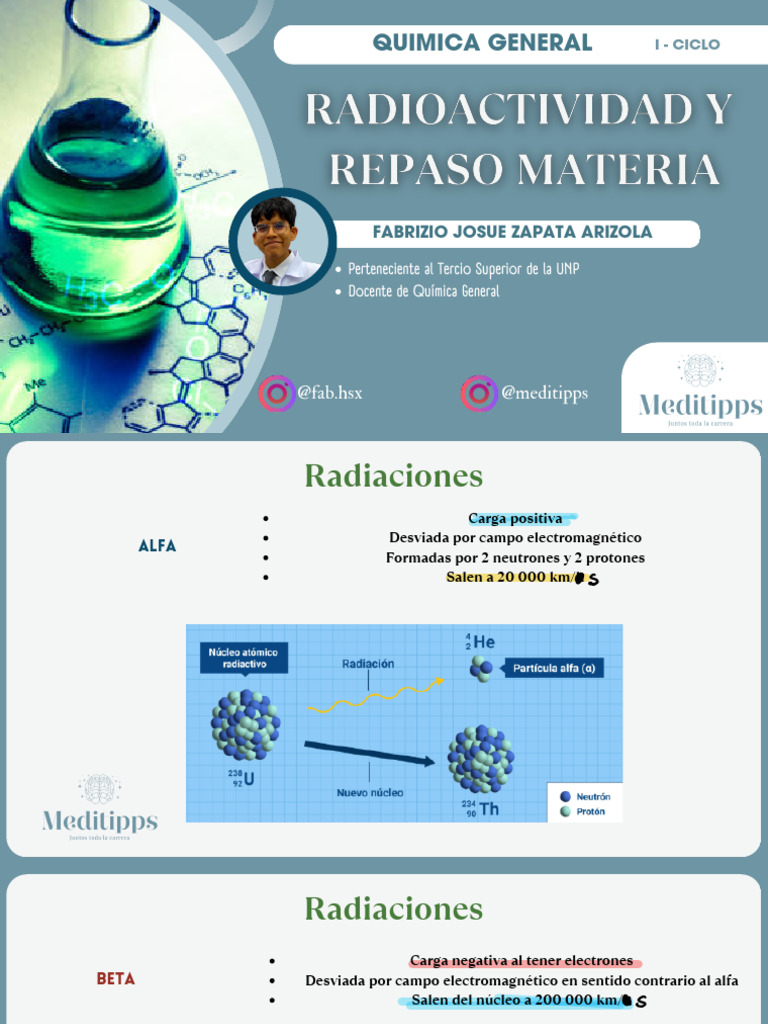 Repaso MATERIA 2 - 250409 - 082800 | PDF | Radionúclido | Cáncer