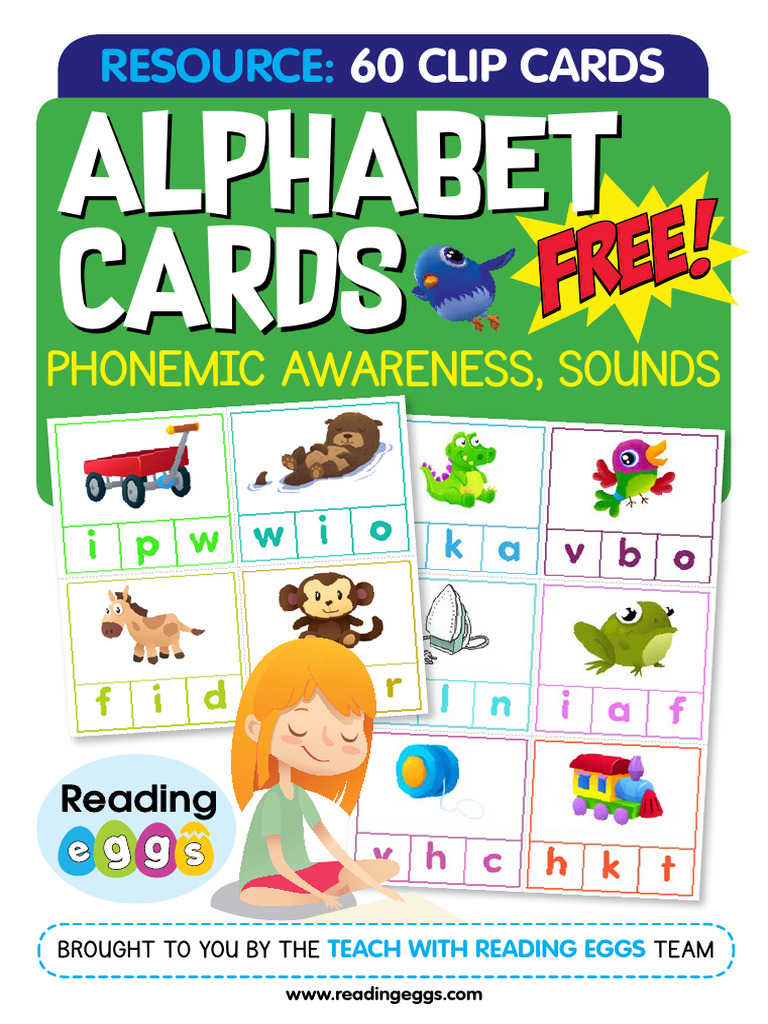 Alphabet Cards: Resource | PDF | Psycholinguistics | Learning Methods