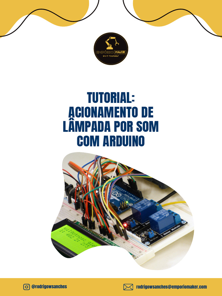 Tutorial - Acionamento de Lâmpada Por Som Com Arduino | PDF