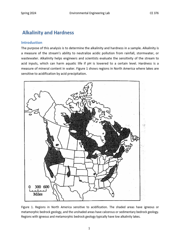 Alkalinity and Hardness | PDF | Alkalinity | Titration
