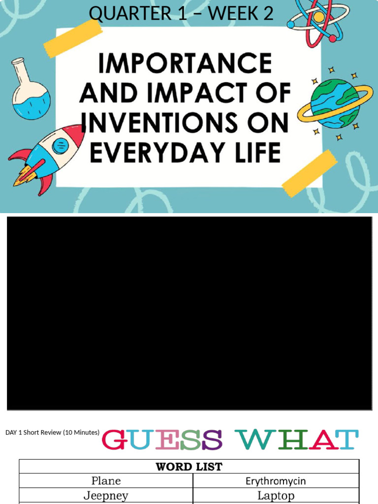 Science 4 Quarter 1 Week 2 Day 1 | PDF | Cognition