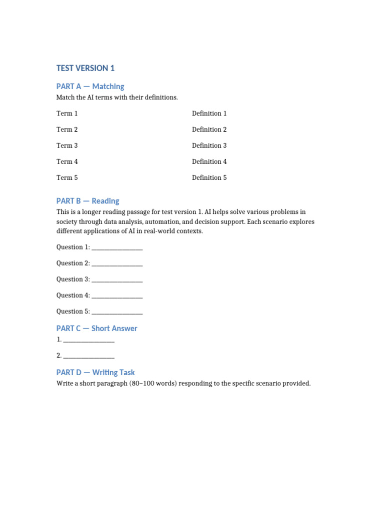 AI Problem Solving 25 Tests | PDF | Artificial Intelligence ...