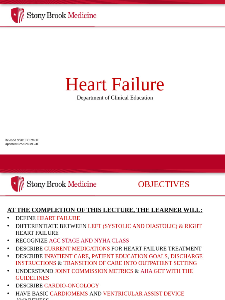 Understanding Heart Failure Management | PDF | Heart Failure | Cardiology