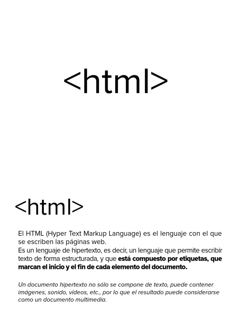 HTML | PDF | HTML | Hipervínculo