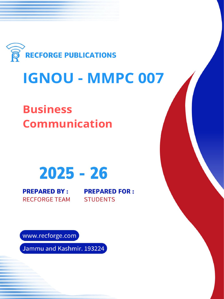 Essentials of Business Communication | PDF | Communication | Nonverbal ...
